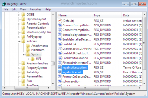 Windows 7 Legal Notice