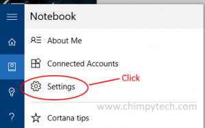 Switch On Cortana in Windows 10 (and switch it off again) - Chimpytech